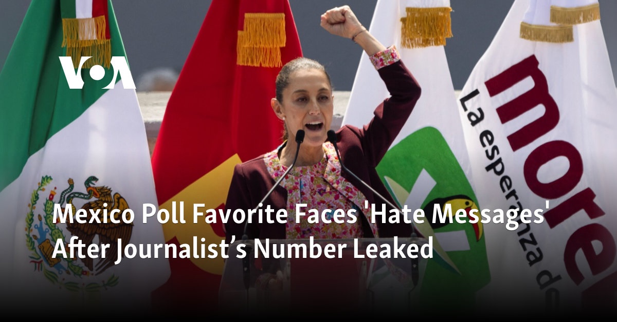 Mexico Poll Favorite Faces 'Hate Messages' After Journalist’s Number Leaked