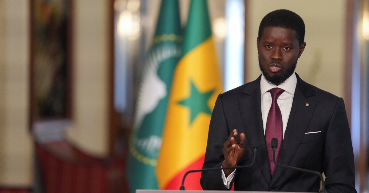 Le président sénégalais Faye attendu jeudi au Burkina Faso