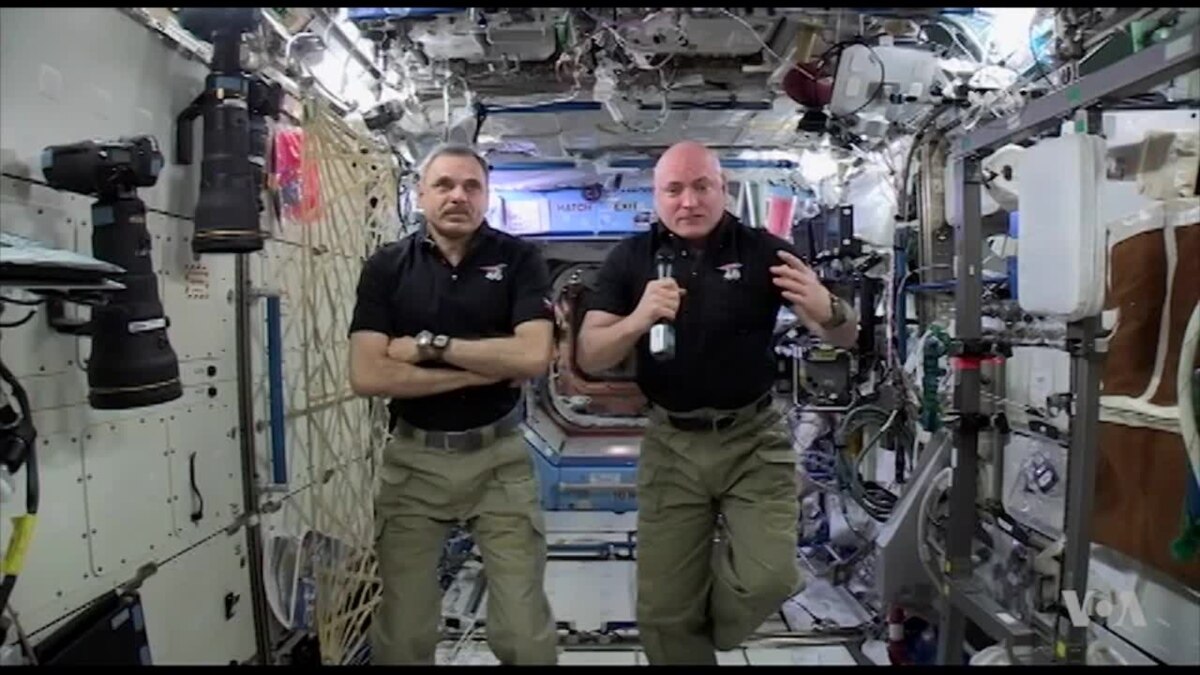 VOA Talks With ISS Astronauts