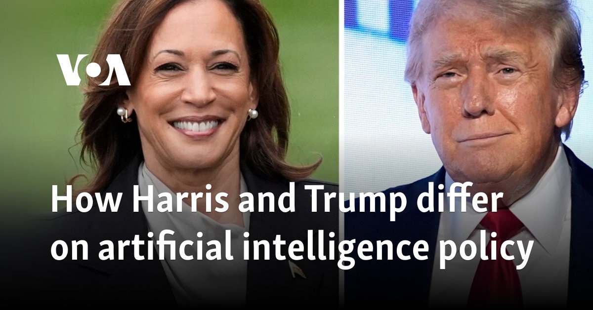 How Harris and Trump differ on artificial intelligence policy