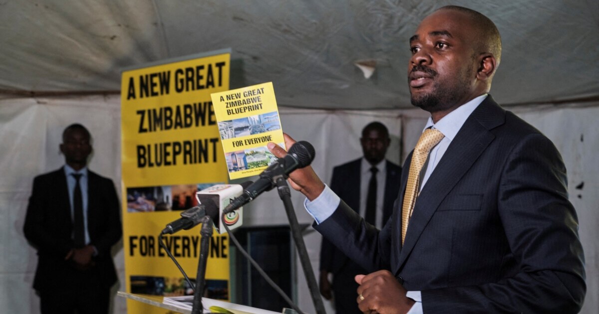 Zimbabwe’s Opposition CCC Launches Manifesto