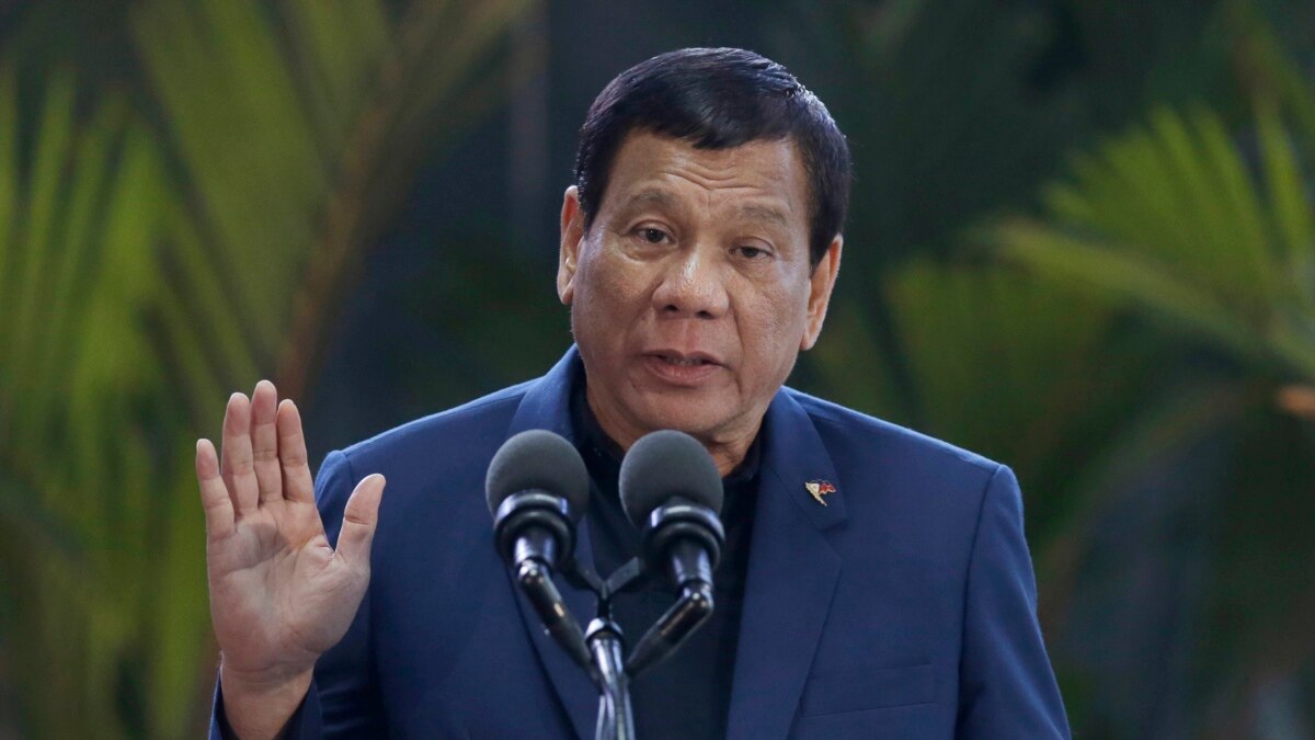 Philippine Leader Says He Won't Visit US, Adds 'It's Lousy'