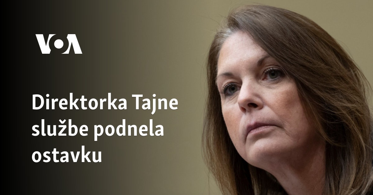 Direktorka Tajne službe podnela ostavku