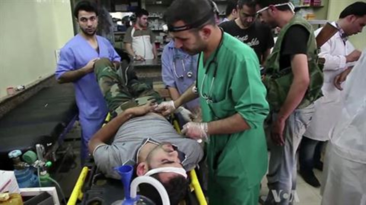 Aleppo Hospital Struggles With Rising Number of Civilian Casualties