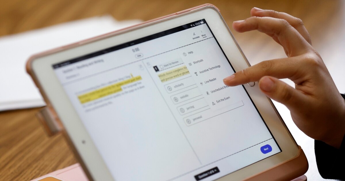 SAT Now Fully Computerized