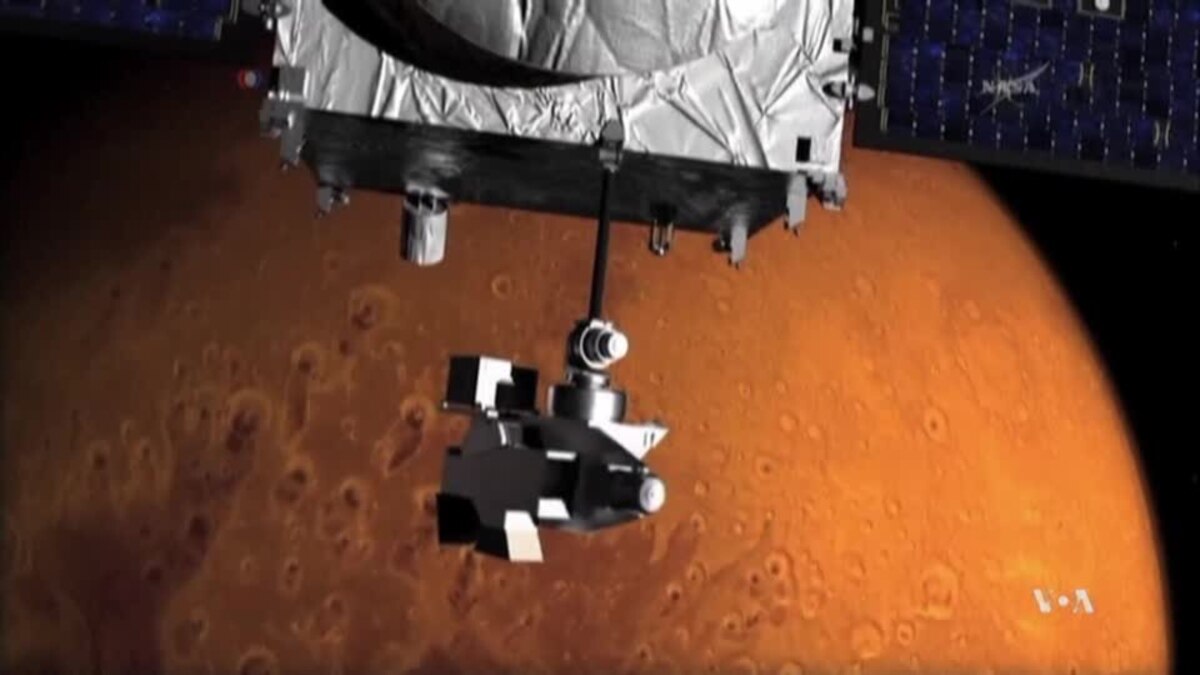 Nasas Maven Probe Enters Mars Orbit