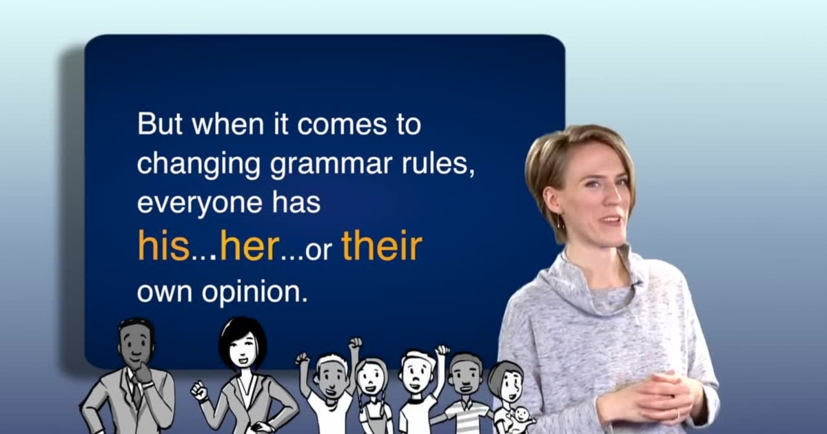 Everyday Grammar: Pronouns and Gender