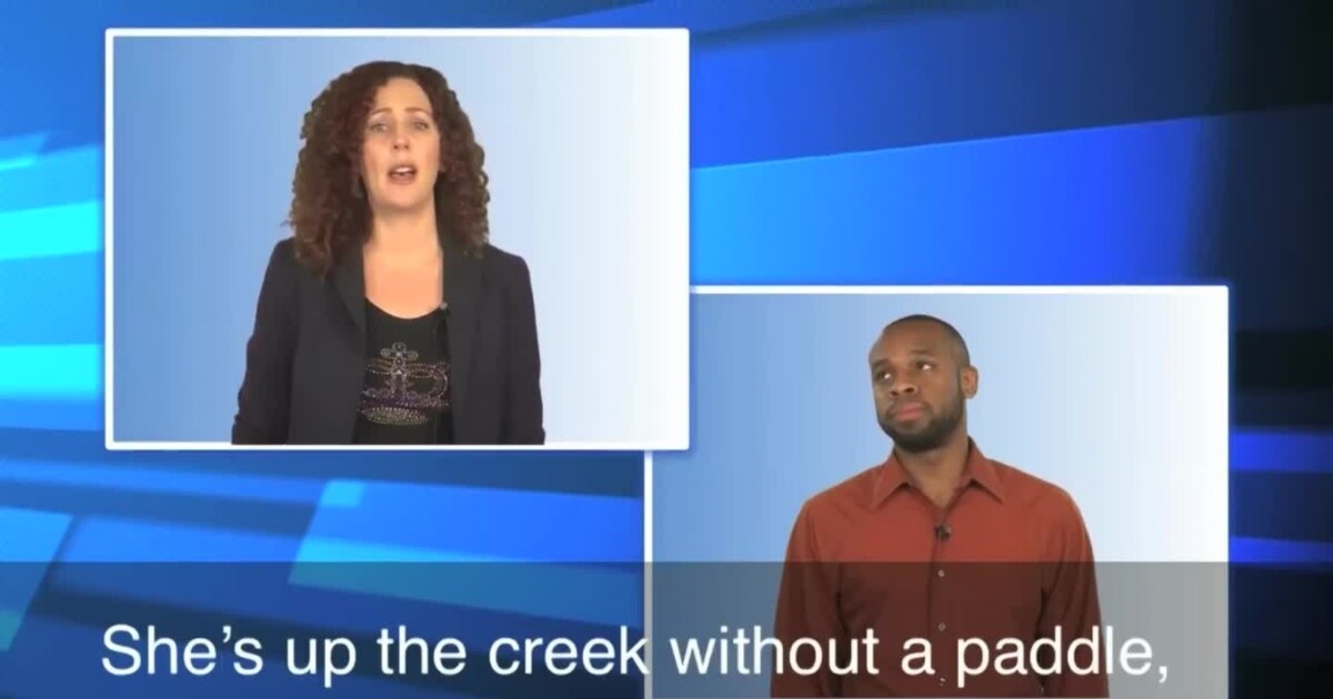 UP THE CREEK WITHOUT A PADDLE