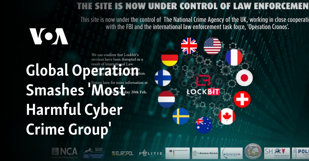 Global Operation Smashes 'Most Harmful Cyber Crime Group'