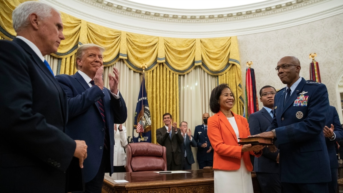 Brown Takes Helm at US Air Force as First African American to Lead ...