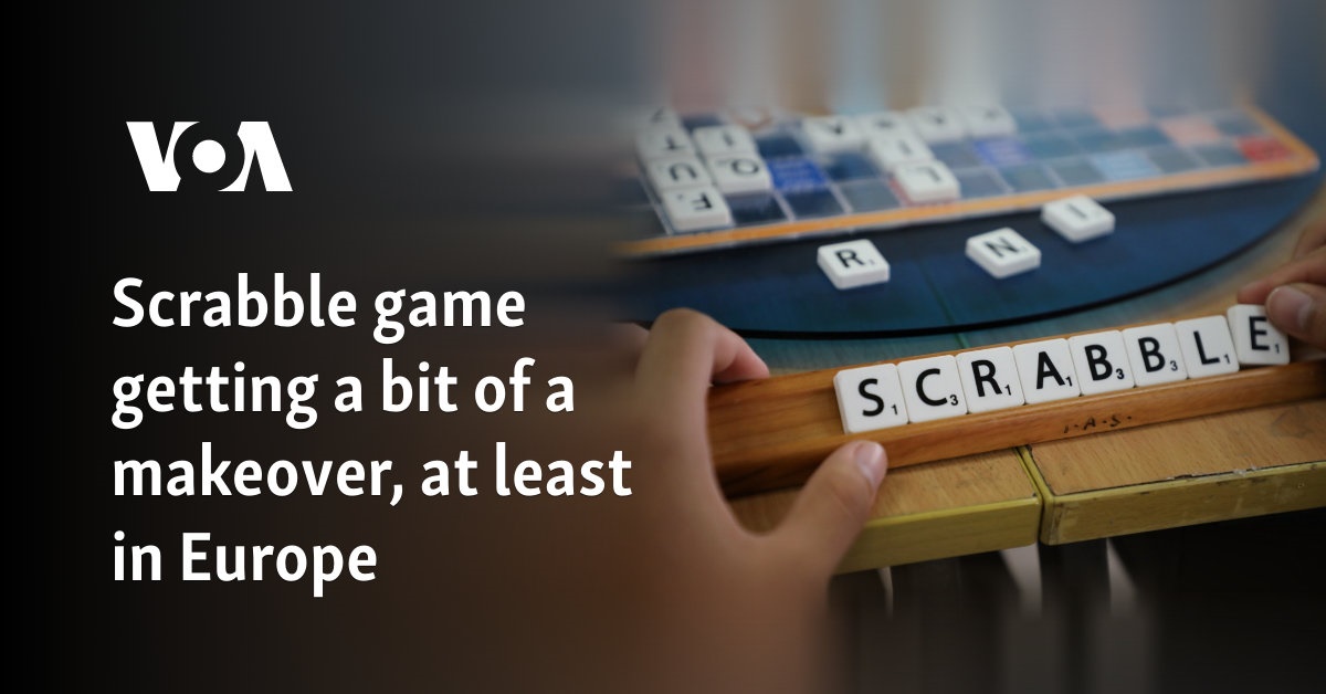 Scrabble game getting a bit of a makeover, at least in Europe
