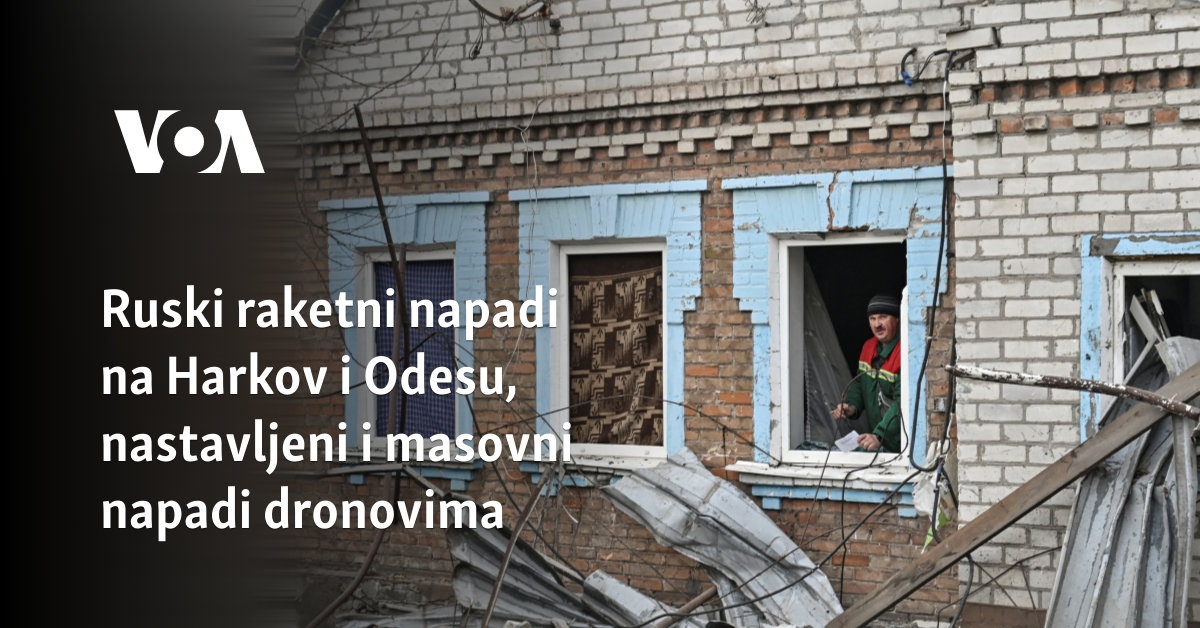 Ruski raketni napadi na Harkov i Odesu, nastavljeni i masovni napadi ...