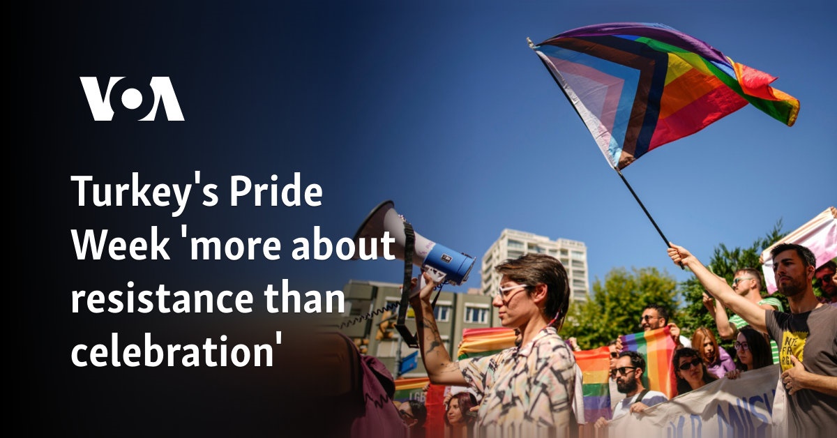 Turkey's Pride Week 'more about resistance than celebration'