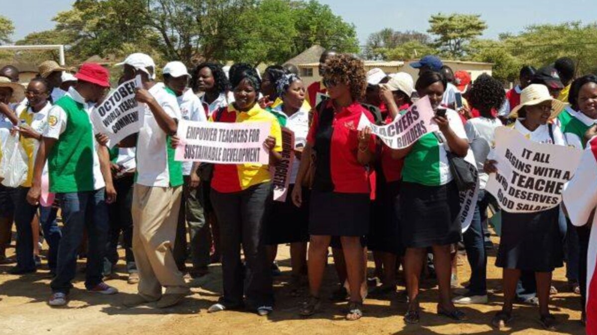 Zimbabwe Teachers to Strike Over Pay as Labour Unrest Spreads