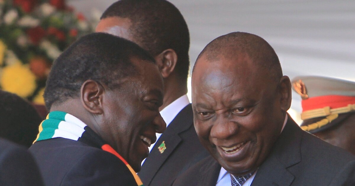 Umongameli Ramaphosa Ubumba Iqula Elizakuya eZimbabwe Lihlaziya Udaba ...