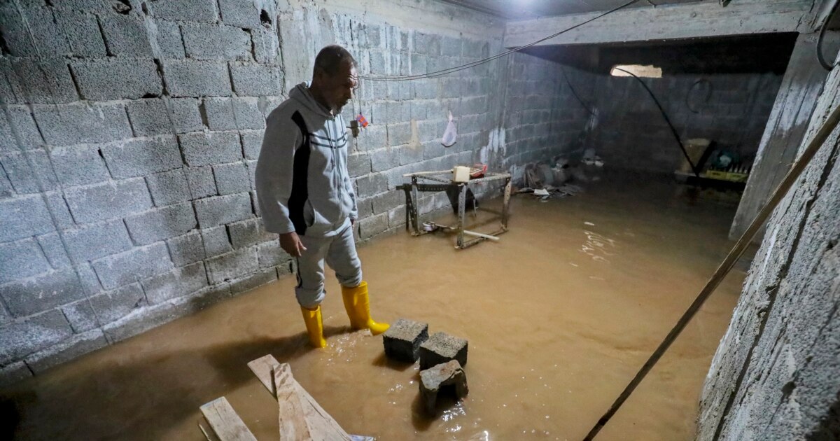 Groundwater Floods Coastal Town in Libya