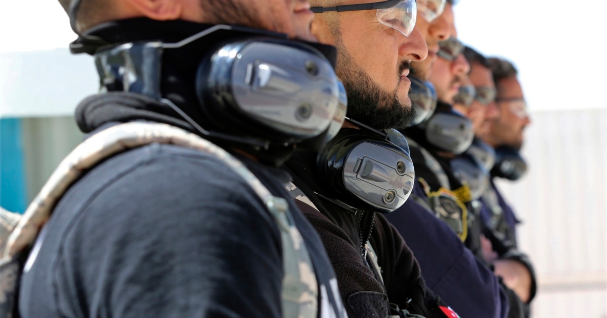 In US-run Drill, Iraqi SWAT Team Taught to Respond to Bombs