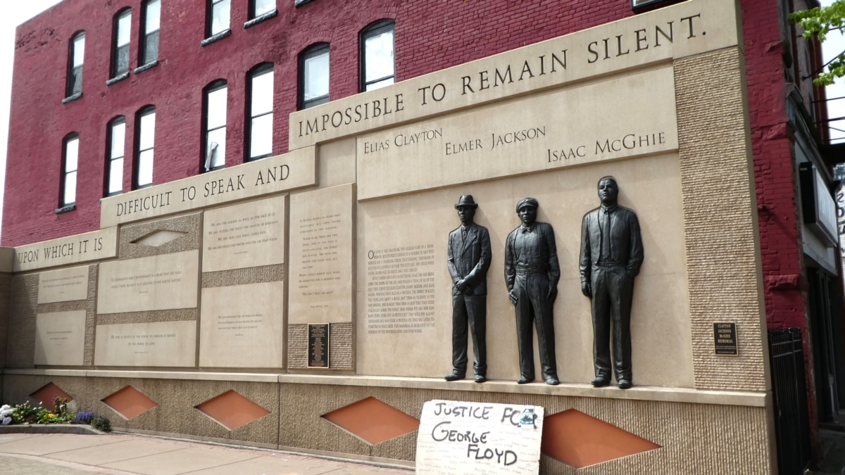 Minnesota Lynching Memorial is Rallying Point for Floyd Protests