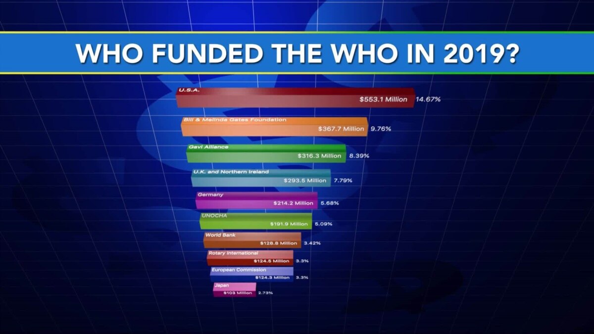 Top WHO Contributers in 2019