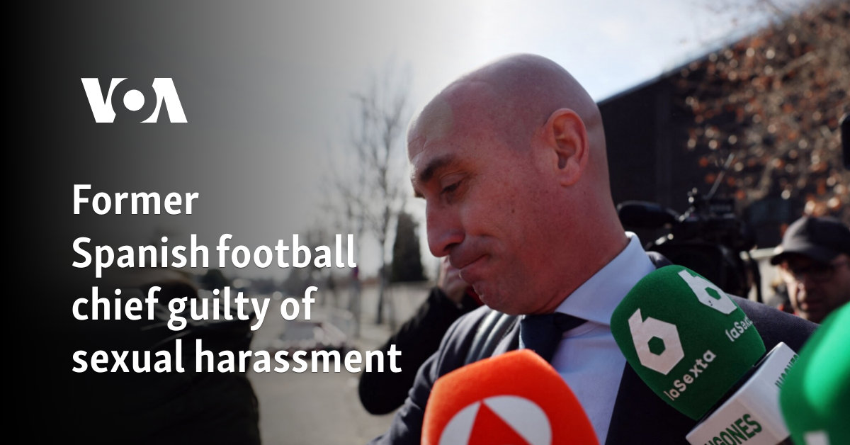 Former Spanish football chief guilty of sexual harassment