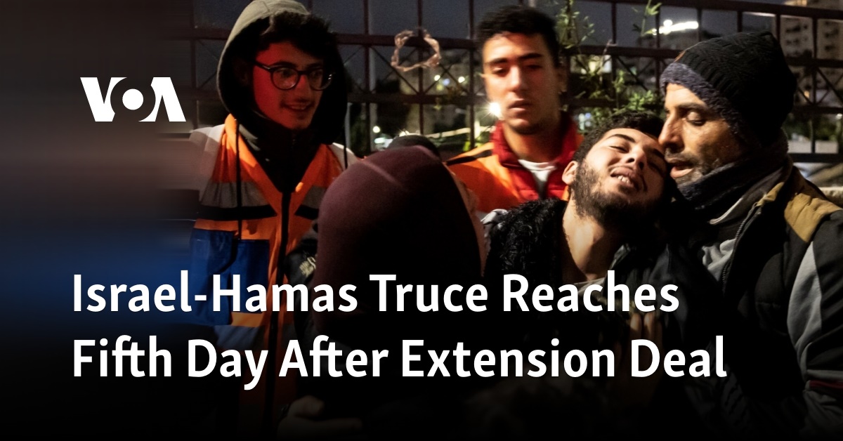Israel-Hamas Truce Reaches Fifth Day After Extension Deal
