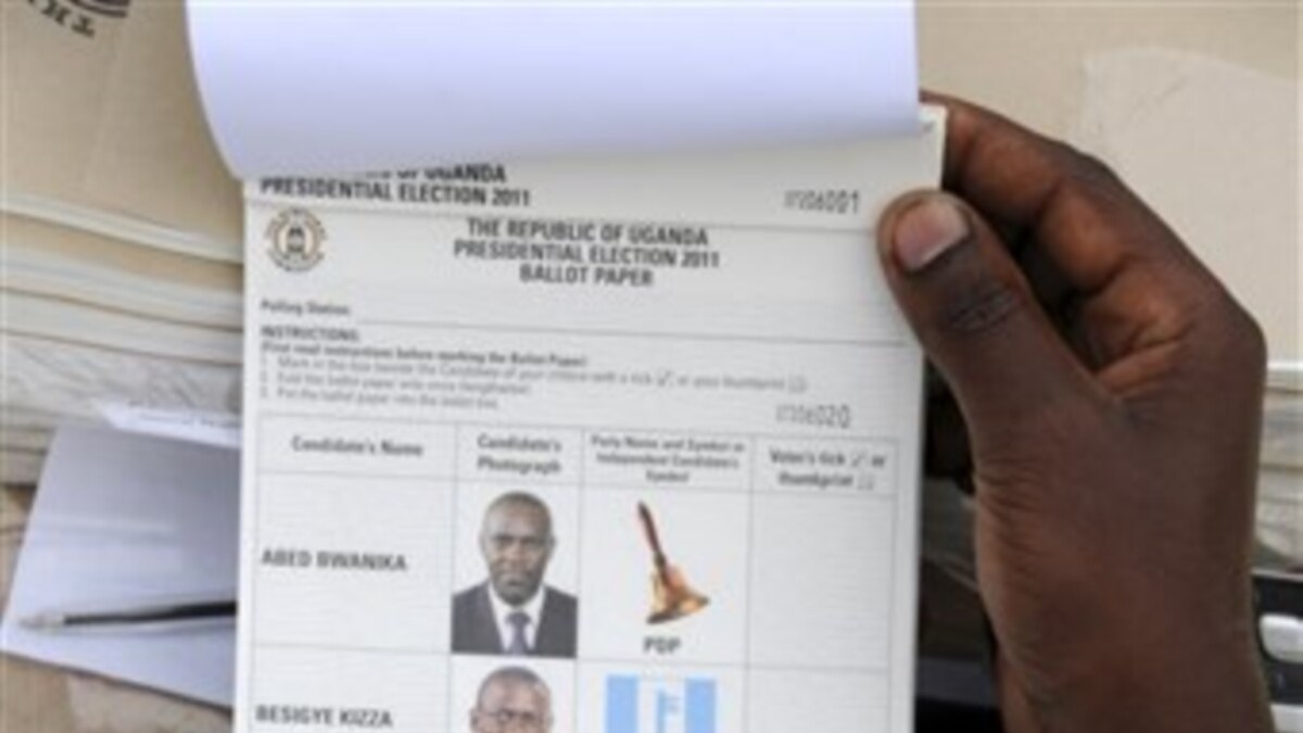 Uganda Opposition Groups Demand Electoral Reforms