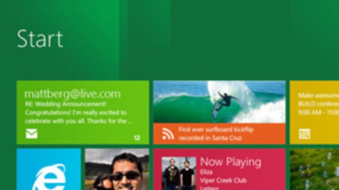 Concepto 3d De Windows 8 Windows 8: Review, Características Y