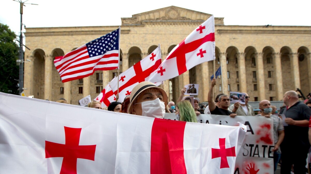 Georgia Marks First Anniversary of Anti-Kremlin Protest