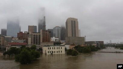 Inundaciones En Houston-texas-por El Huracán Harvey Houston Pudo