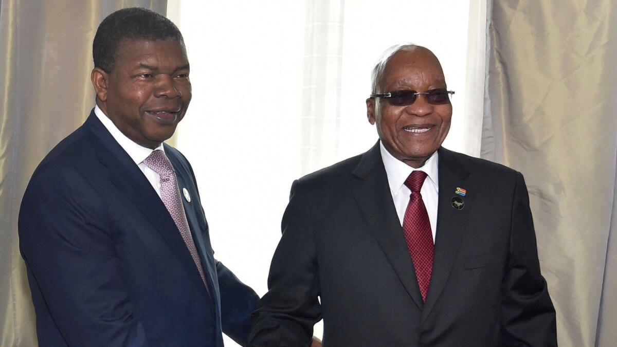 Angola's New Leader Shakes up Old Order, Visits South Africa