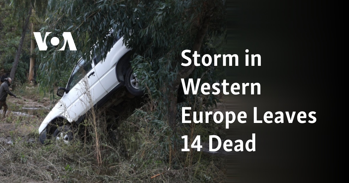Storm in Western Europe Leaves 14 Dead