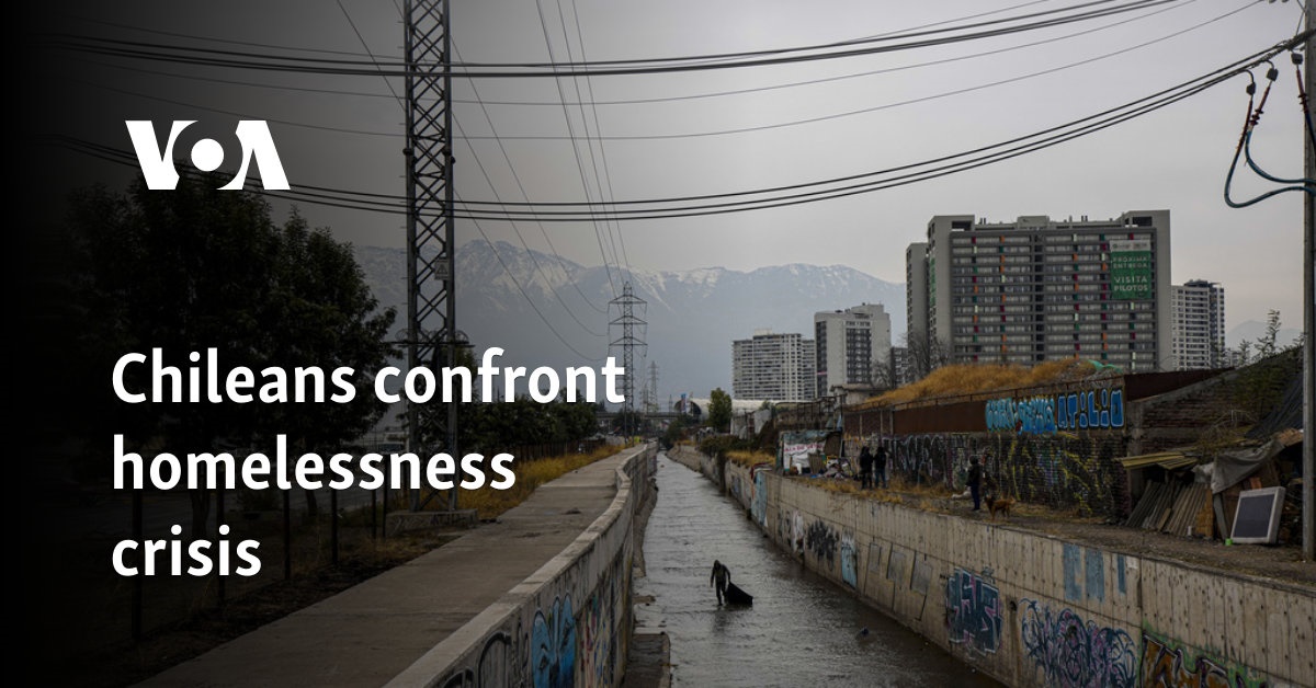 Chileans confront homelessness crisis