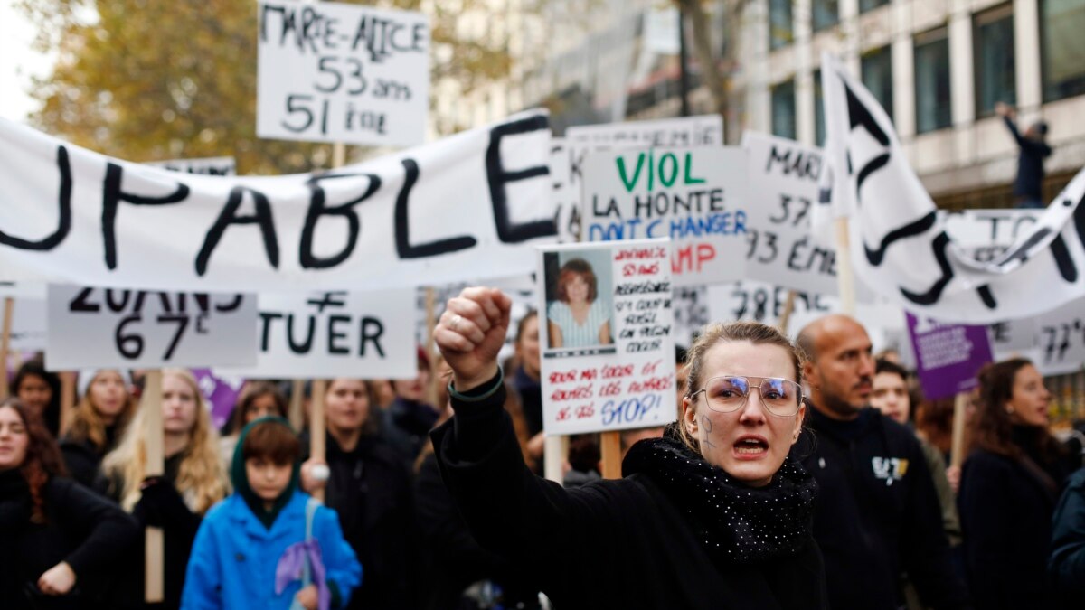 Paris Throng Protests Violence Against Women