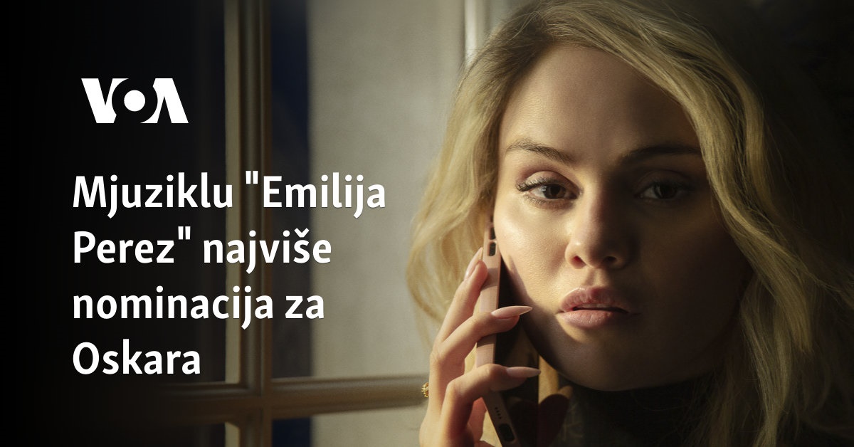 Mjuziklu "Emilija Perez" najviše nominacija za Oskara