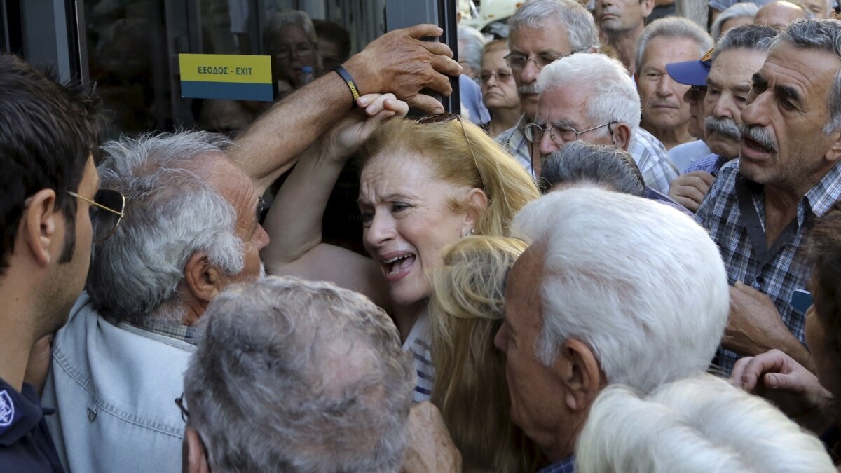 Poor People in Greece Worried About Their Survival