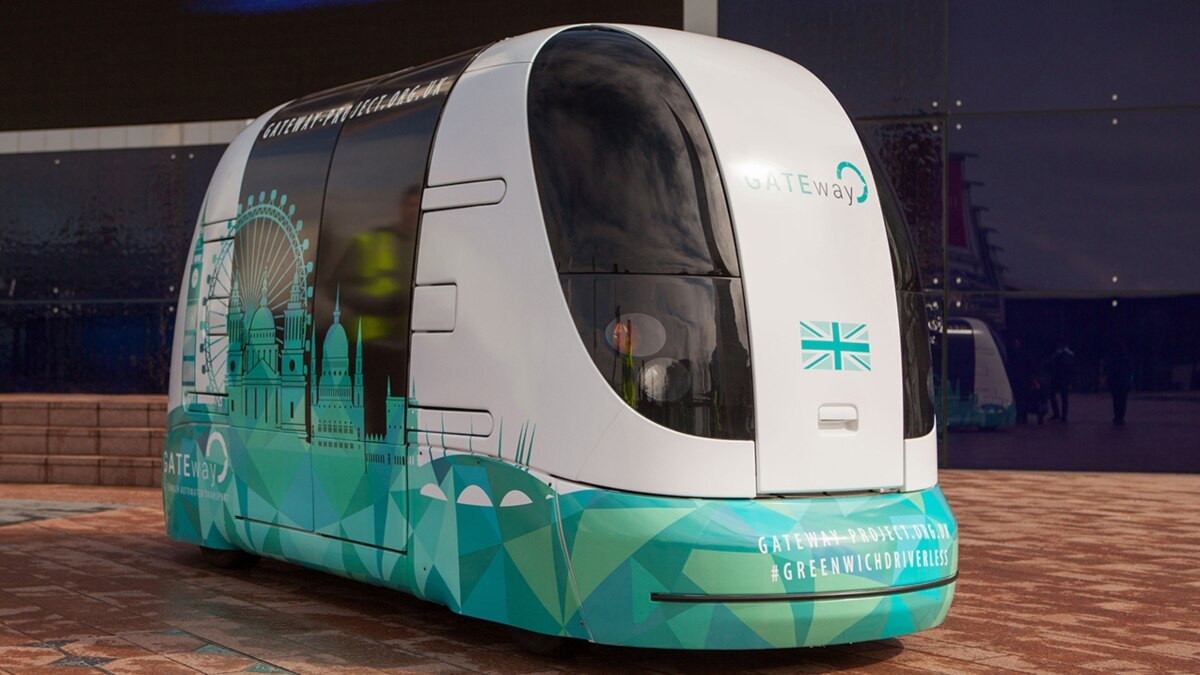 GATEway Driverless Vehicle Now Being Tested in London
