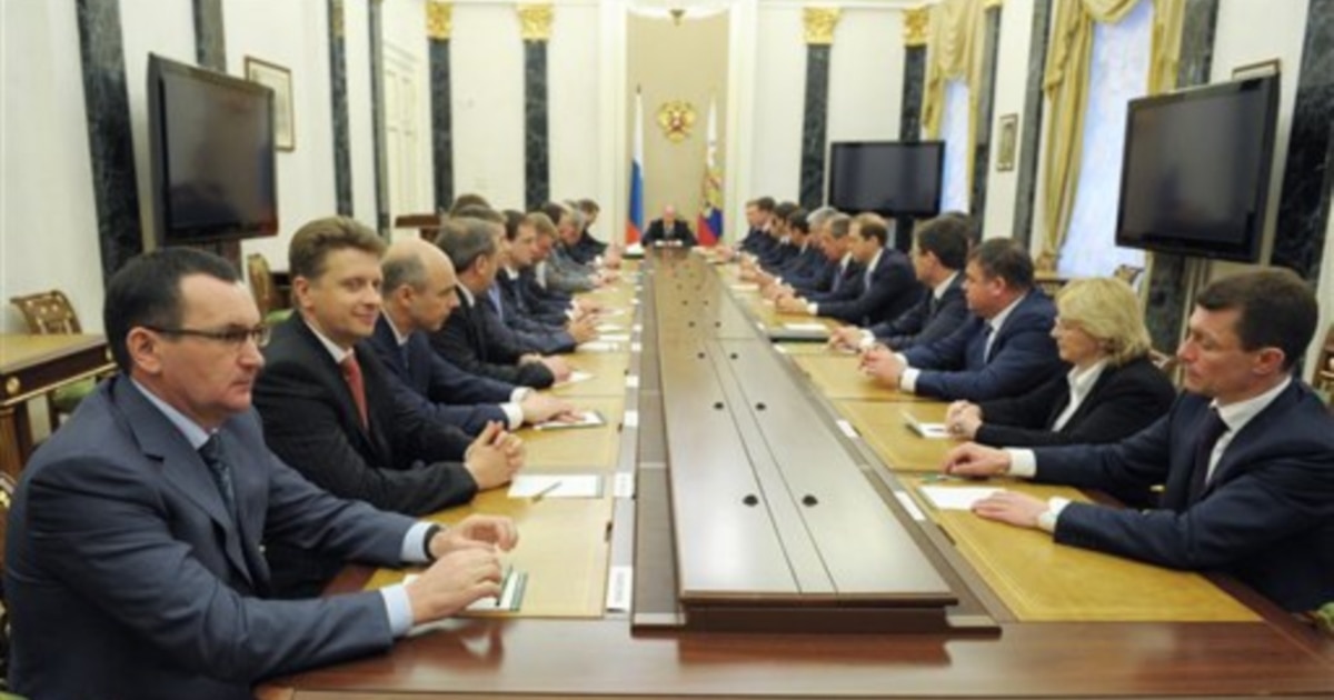 Putin Announces New Russian Cabinet