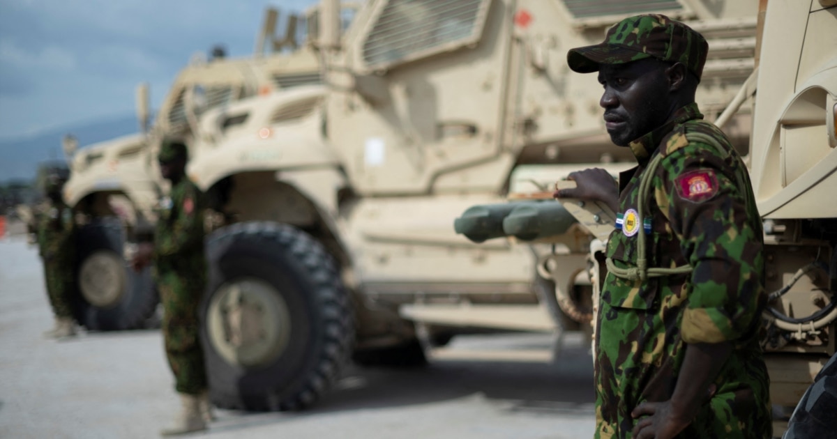 U.S. Supports Haiti's Request for a UN Peacekeeping Operation