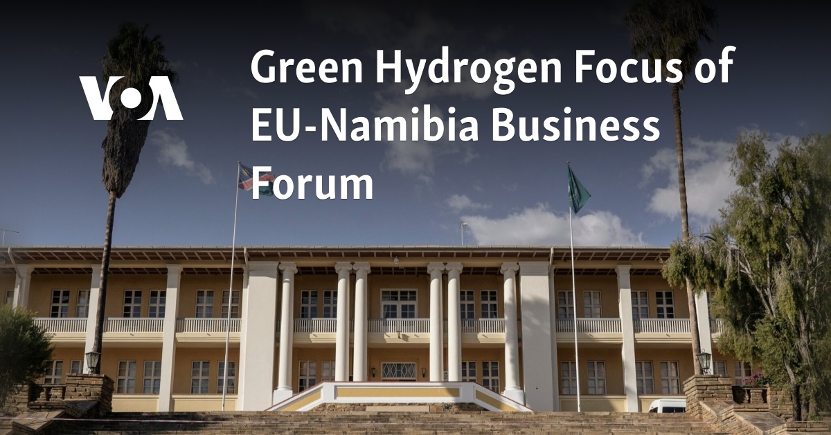 Green Hydrogen Focus of EU-Namibia Business Forum
