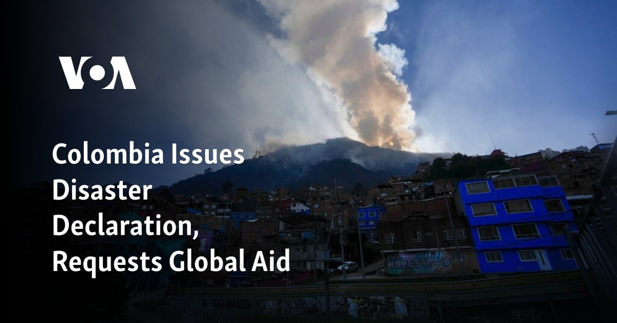 Colombia Issues Disaster Declaration, Requests Global Aid