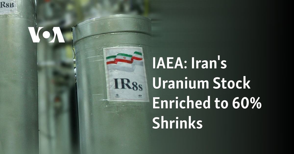 Watchdog Report: Iran Has Further Increased Its Total Stockpile of Uranium