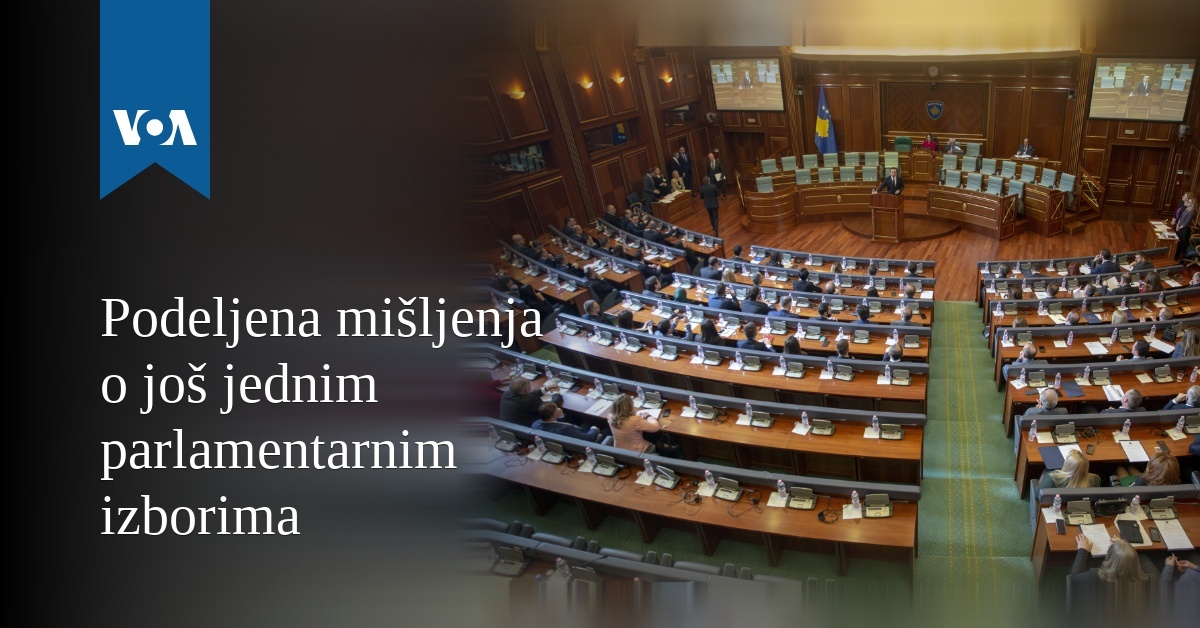 Podeljena mišljenja o još jednim parlamentarnim izborima na Kosovu