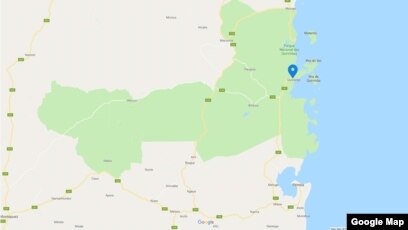 Mapa De Cabo Delgado