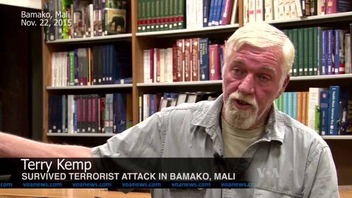 US Citizen Terry Kemp on Terrorist Attack in Mali