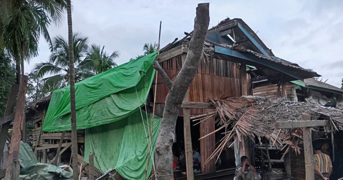 စစ်ကောင်စီ လေကြောင်းတိုက်ခိုက်မှုကြောင့် ရခိုင်ပြည်နယ် ဒေသခံတွေ သေကျေထိခိုက်