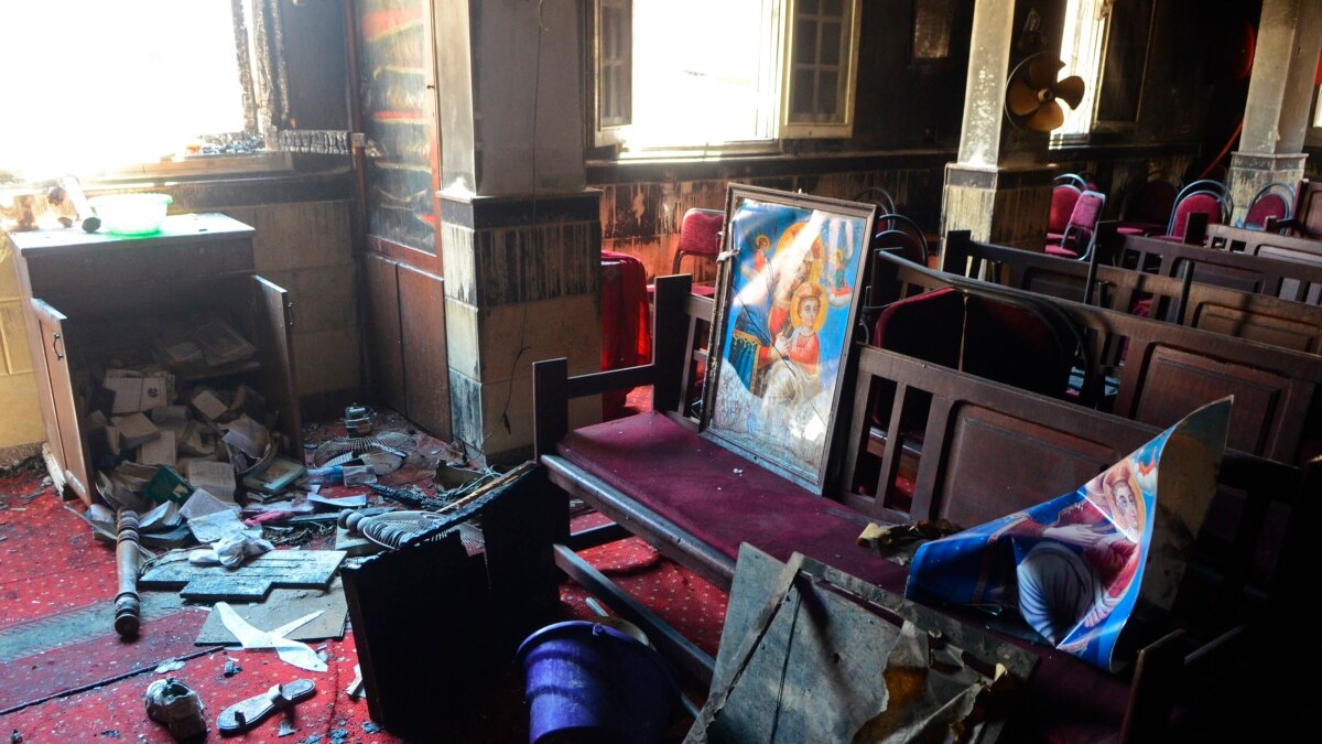 Cairo Church Fire Sparks Outrage