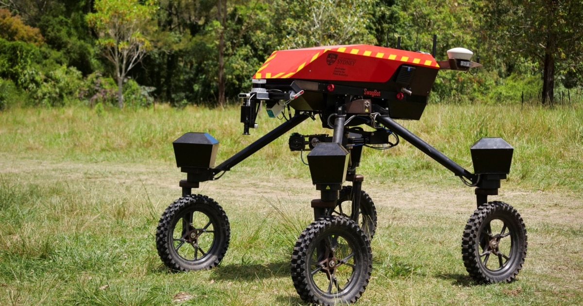 Robot Leads Cattle to Greener Fields