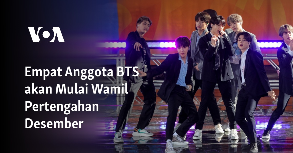 Empat Anggota BTS akan Mulai Wamil Pertengahan Desember