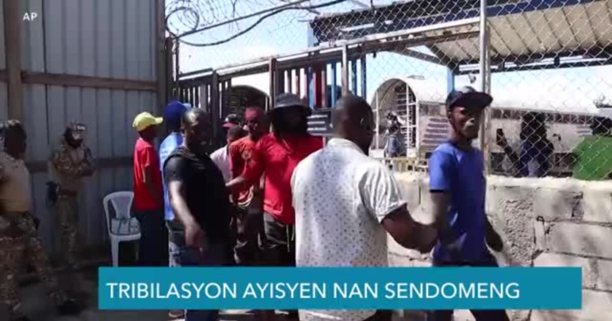 Imigran Ayisyen ap Pase Tribilasyon nan Sendomeng