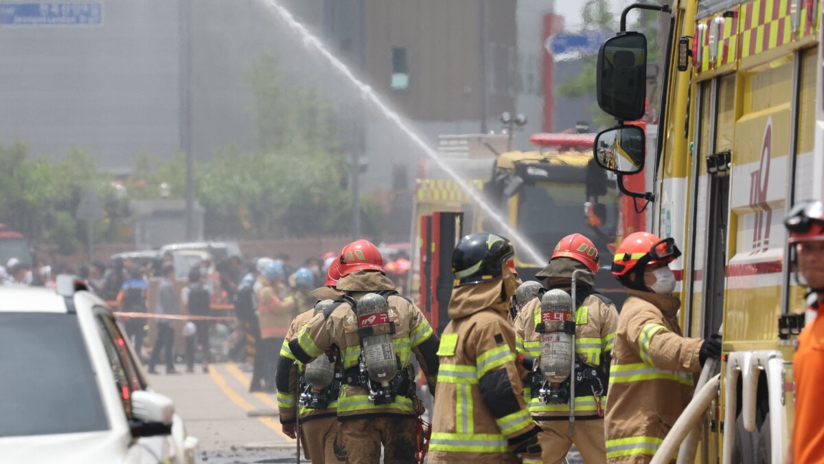 Mutane 22 Sun Mutu Sakamakon Tashin Gobara A Kamfanin Kera Batir A ...